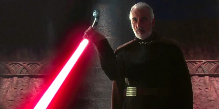 Entenda por que o sabre de luz de Dookan é vermelho