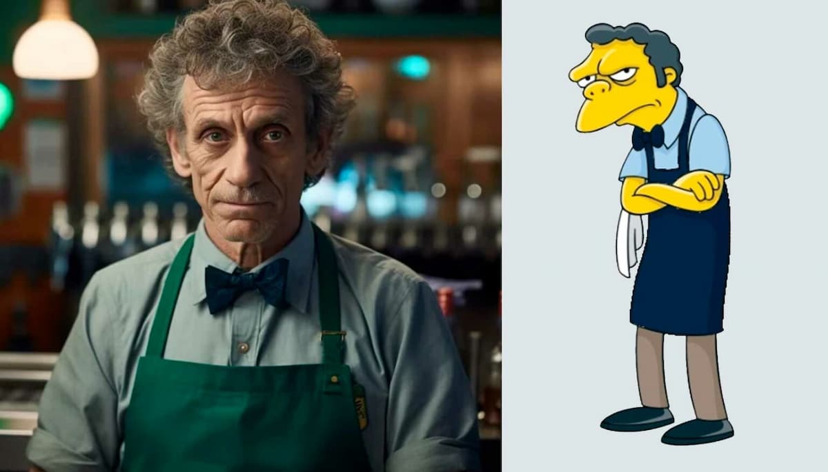 'Os Simpsons' realista: IA gera representação fiel dos personagens da série